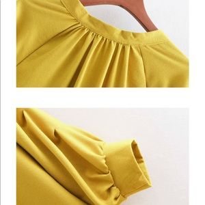 Dresses | Kin Dress In Mustard Yellow | Poshmark